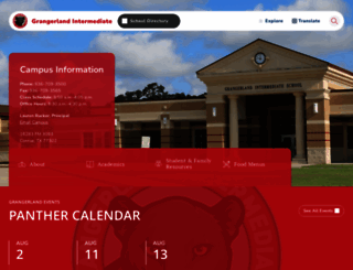 Access grangerland.conroeisd.net. Home Page - Grangerland Intermediate