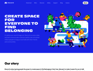 Access hammerandchisel.com. About Discord | Our Mission and Story