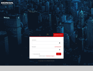 Access hcsi.honda.net.my. HONDA Decaf Login - HONDA Dealer-Customer ...