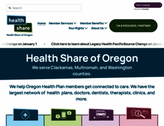 Access healthshareoregon.org. Health Share of Oregon | Explore Health ...