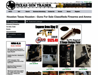 Access houston.texasguntrader.com. Houston Texas Houston : Guns For ...