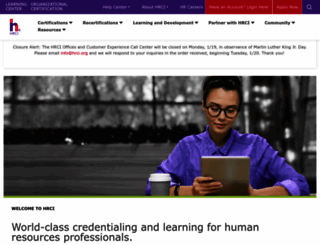 Access hrci.org. Certifications & Learning for HR | Advance your HR ...