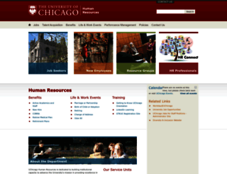 Access hrservices.uchicago.edu. Human Resources | The University of Chicago