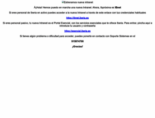 Access ibproxima.iberia.es. Estrenamos nueva intranet