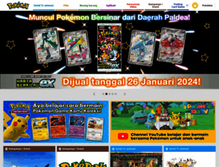 Access id.portal-pokemon.com. Situs Resmi Pokémon di Indonesia