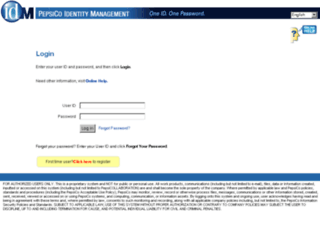 Access idm.mypepsico.com. PepsiCo - Sign In