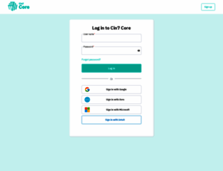 Access inventory.dearsystems.com. Login | Cin7 Core