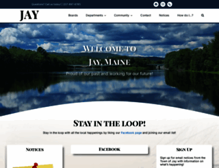 Access jay-maine.org. Jay, Maine - Town of Jay, Maine