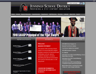 Access jennings.schoolinsites.com. Jennings School District