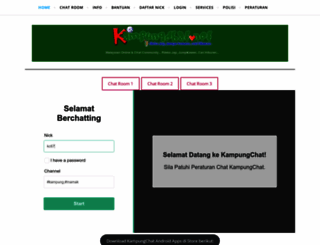 Access kampungchat.org.my. KampungChat