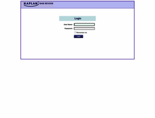 Access kbr.kaplan.com. Login