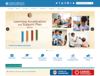 Access lbusd.k12.ca.us. Long Beach Unified School District