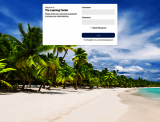 Access learningcenter.litmos.com. The Learning Center - Secure login