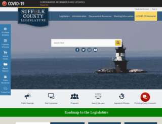 Access legis.suffolkcountyny.gov. Suffolk County Legislature, NY ...