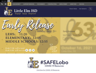 Access leisd.ws. Little Elm ISD / Homepage