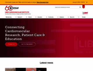 Access libin.ucalgary.ca. Libin Cardiovascular Institute | University ...