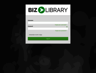Access lms.bizlibrary.com. Log in