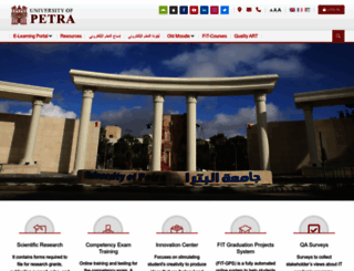 Access lms.uop.edu.jo. Learning Management System