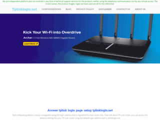 Access login-tplinklogin.net. Login-tplinklogin.net