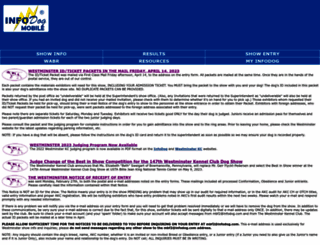 Access m.infodog.com. InfoDog - The Dog Fancier's Complete Resource for ...