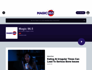 Access magic96.iheart.com. Magic 96.5 - Birmingham's Biggest Variety