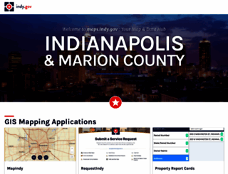 Access maps.indy.gov. IndyGIS Applications