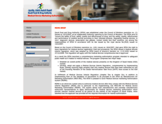 Access mdma.sfda.gov.sa. SFDA - Medical Device Marketing Authorisation ...