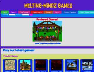 Access melting-mindz.com. Melting-Mindz