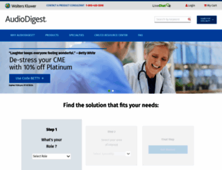 Access membership.audio-digest.org. Continuing Medical Education CME ...