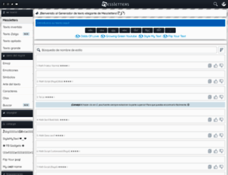 Access messletters.es. Messletters • Generador de tipografías de lujo
