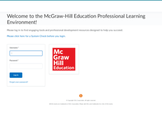 Access mheducation.desire2learn.com. Login - McGraw-Hill Education