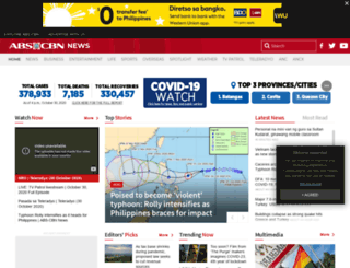 Access mobile.abs-cbnnews.com. Leading Entertainment and News Network ...