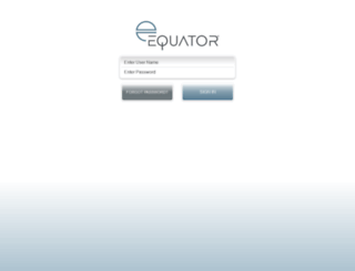 Access mobileagents.equator.com. Agent Workstation Login | EQUATOR