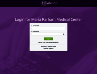 Access mphosp.myshiftwizard.com. ShiftWizard
