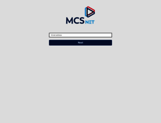 Access myaccount.mcsnet.ca. MCSnet MyAccount