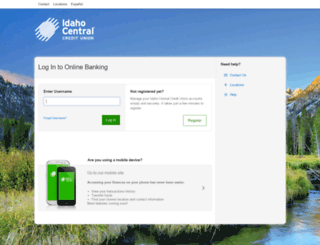 Access myebranch.iccu.com. | Idaho Central Credit Union