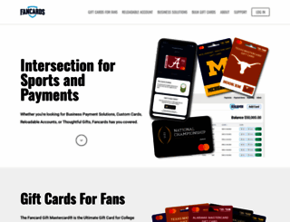 Access myfancard.com. Fancards - Intersection For Sports And Payments ...
