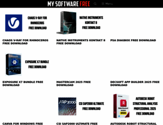 Access mysoftwarefree.com. MySoftwareFree - Download PC Software for Free