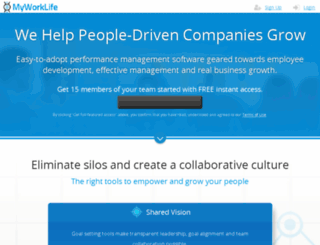 Access myworklife.com. MyWorkLife:: We Help People-Driven Companies Grow