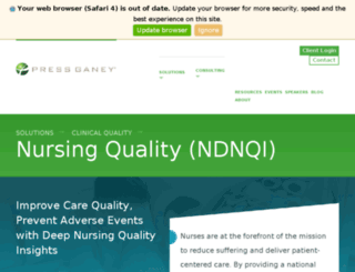 Access ndnqi.org. NDNQI - National Database of Nursing Quality Indicators