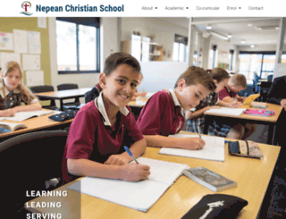 Access nepean.nsw.edu.au. Home - Nepean Christian School
