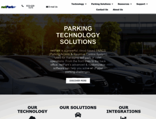 Access netpark.us. Cloud-Based Parking Management Software