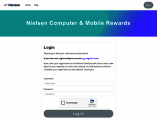 Access nielsenonlinerewards.com. Login | Nielsen Rewards