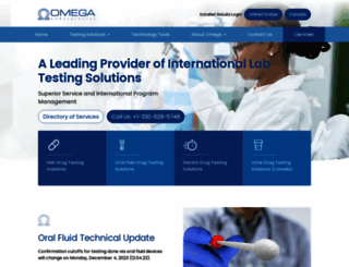 Access omegalabs.net. Omega Laboratories