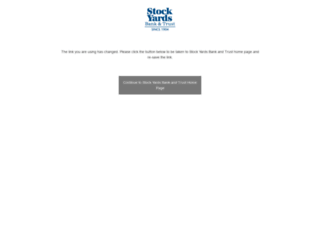 Access onlinebanking.syb.com. Stock Yards Bank and Trust