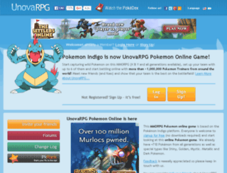 Access oslavany.unovarpg.com. UnovaRPG (Pokemon Indigo) - Online ...