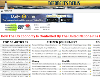 Access page-news.beforeitsnews.com. Before It's News | Featured | True ...