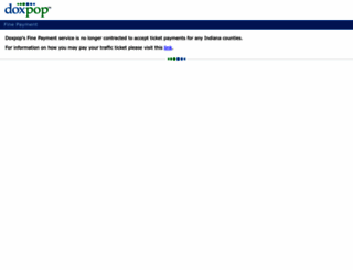 Access payment.doxpop.com. Fine Payment