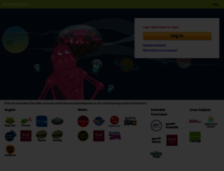 Access pearsonbugclub.com. ActiveLearn: Login