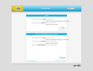 Access phonebookbackup.mtn.com.gh. Cloud Backup